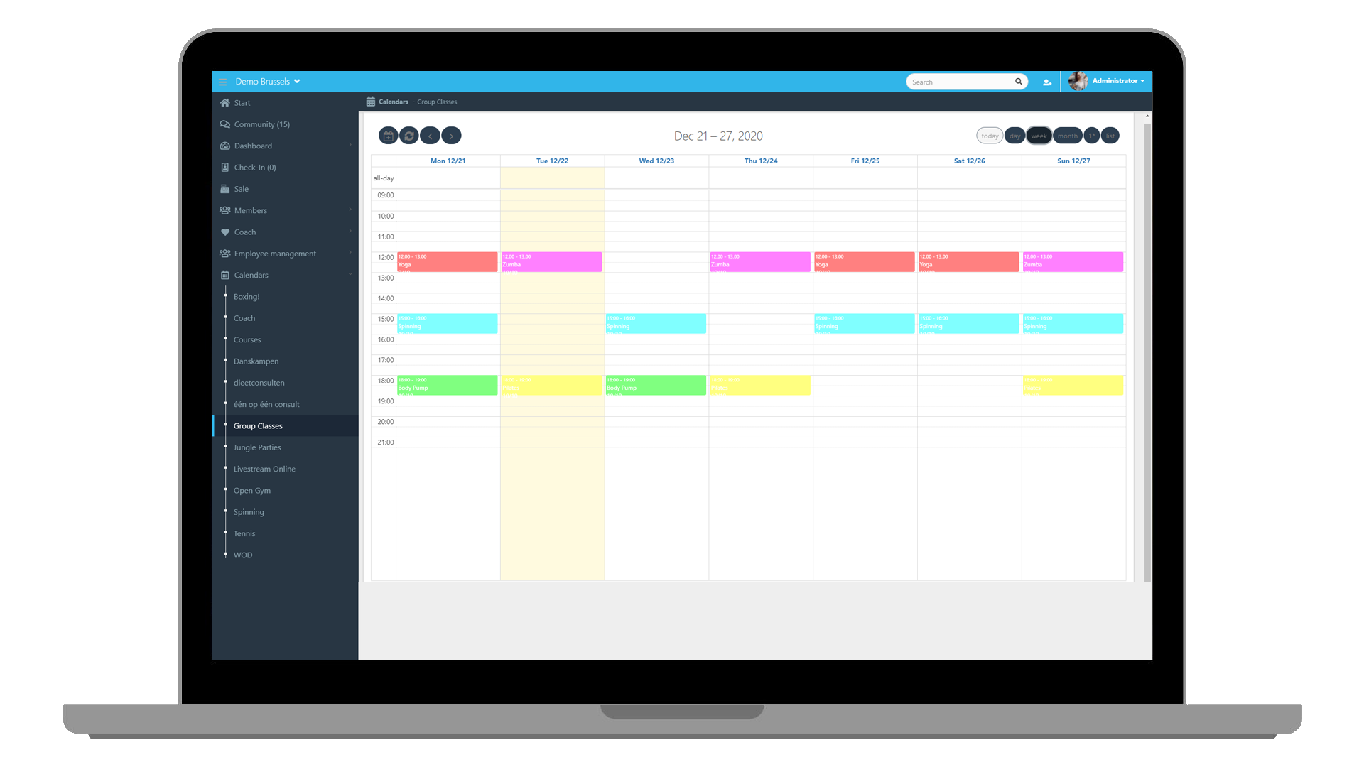 Club Planner | Software